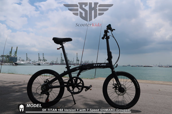 NEW DESIGN of SK TITAN 168 Version 1 with 7 Speed Shimano Groupset. [A ...